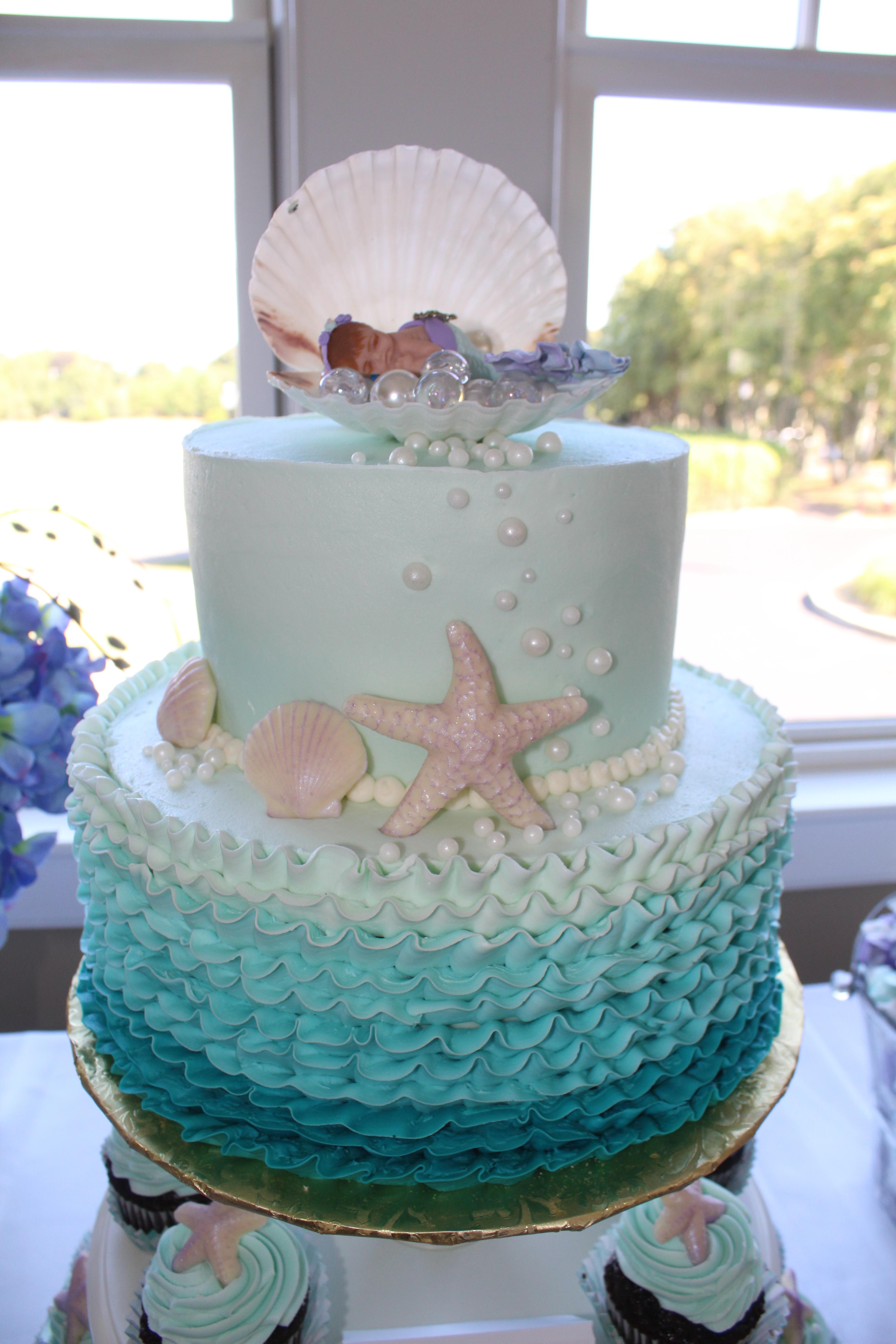 Mermaid Themed Baby Shower